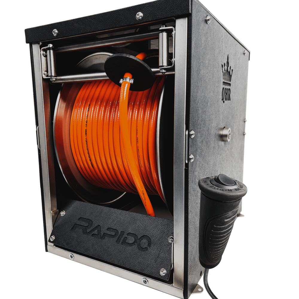 Electric Hose Reels - Ionic Systems - The Reach & Wash® System